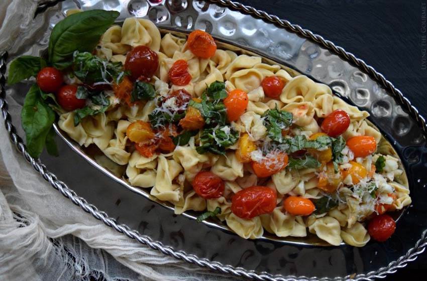 Tortellini with Blistered Tomatoes | Salt and Sugar