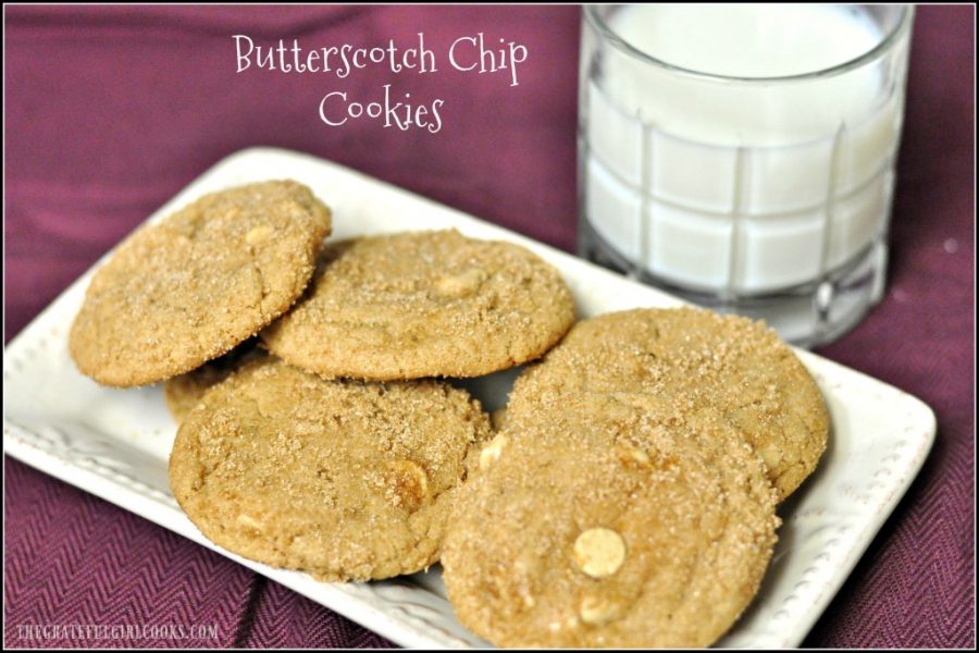 Butterscotch Chip Cookies | Salt and Sugar