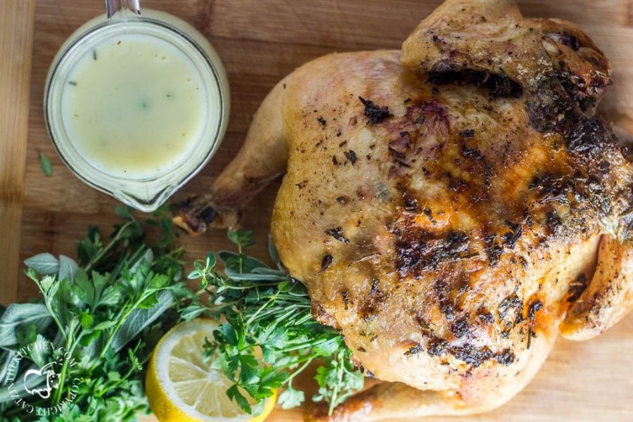 Roasted Chicken with Fresh Herbs | Salt and Sugar