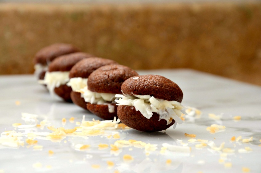 Mocha Coconut Bachelor Buttons | Salt and Sugar