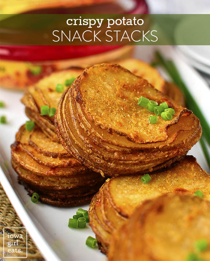 Crispy Potato Snack Stacks | Salt and Sugar